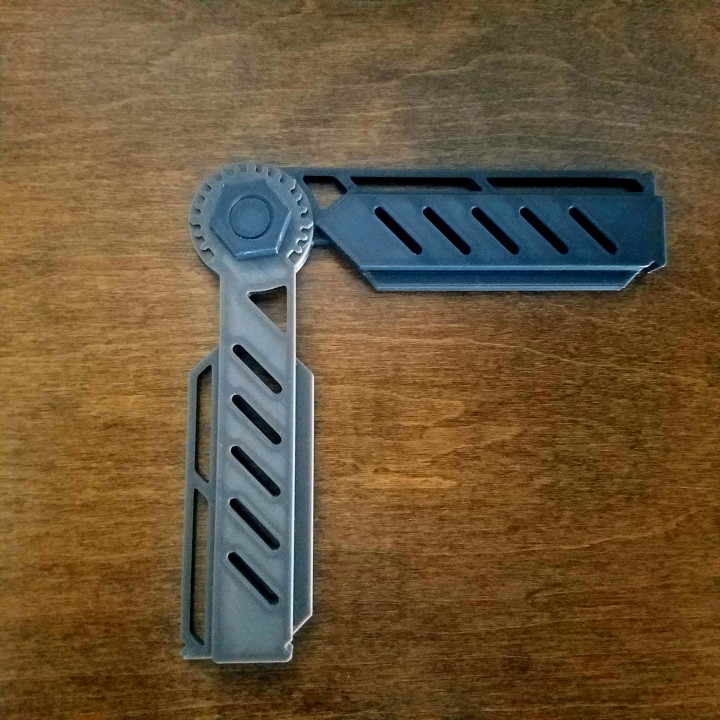 3D Printable Wall Angle Protractor by Red Kraken Forge