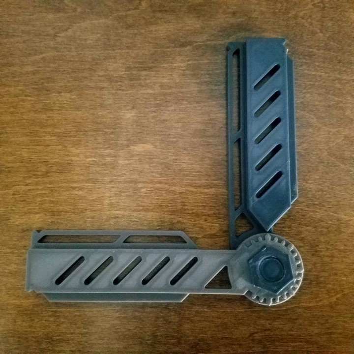 3D Printable Wall Angle Protractor by Red Kraken Forge