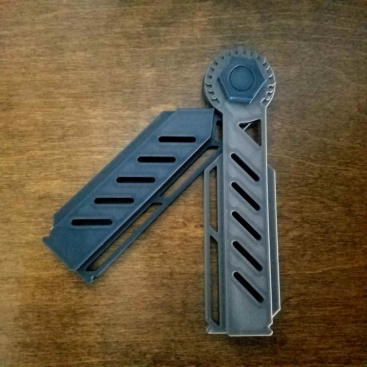 3D Printable Wall Angle Protractor by Red Kraken Forge