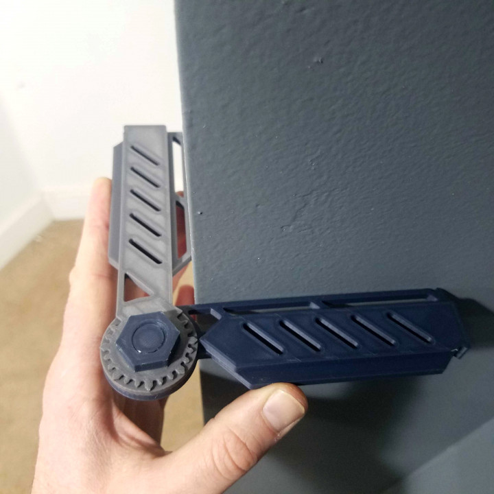 3D Printable Wall Angle Protractor by Red Kraken Forge