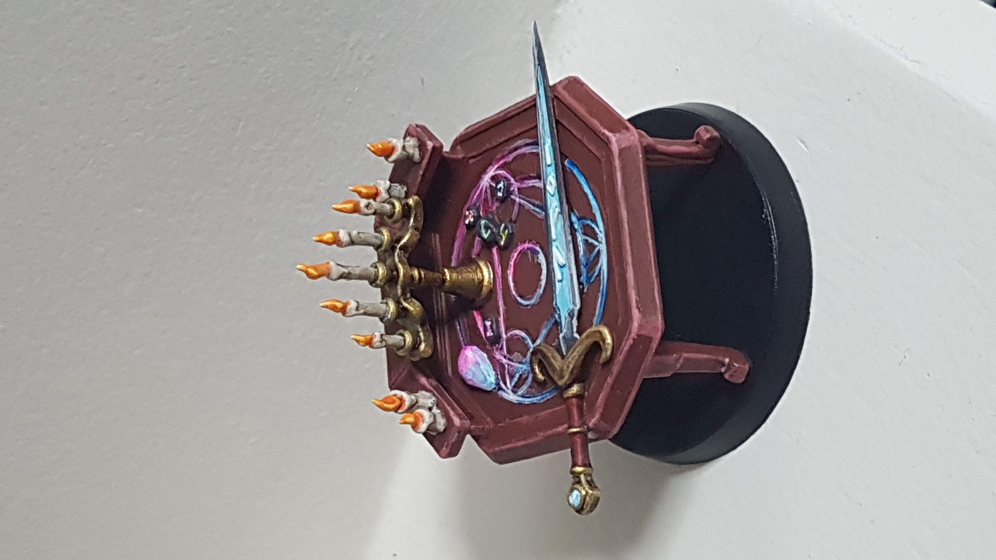 3D Printable Wizard Enchantment Table by STL Miniatures