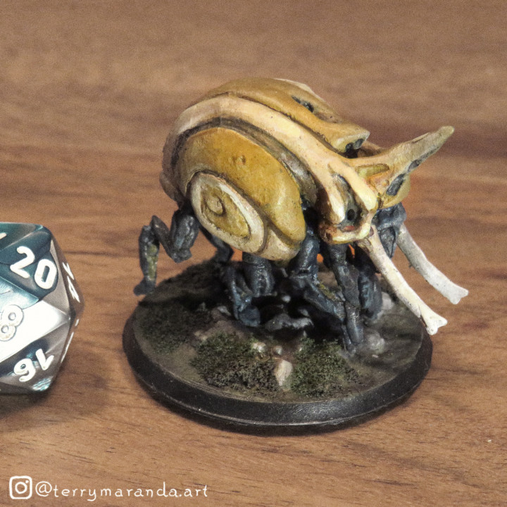 3D Printable Sol'Kesh Bestiary - The Rutort by Terry Maranda