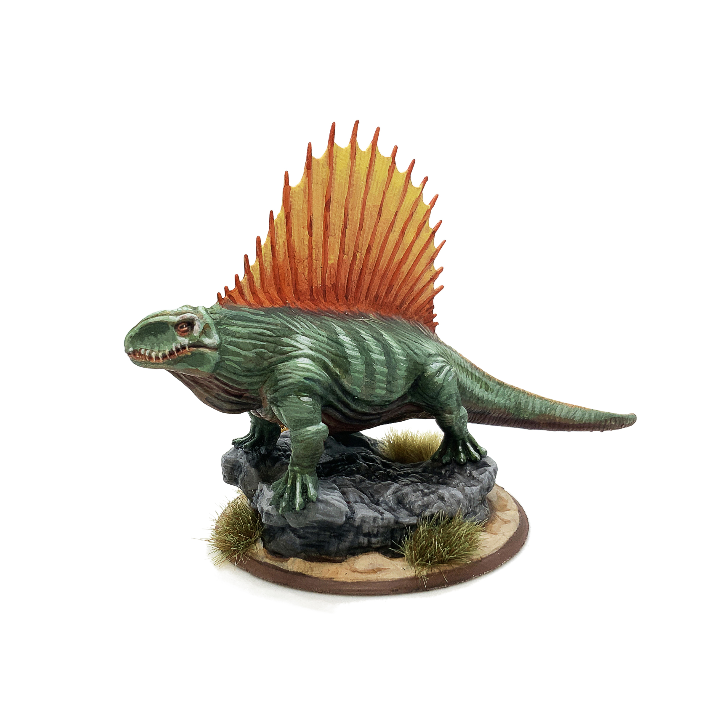 3D Printable Dimetrodon by clynche art