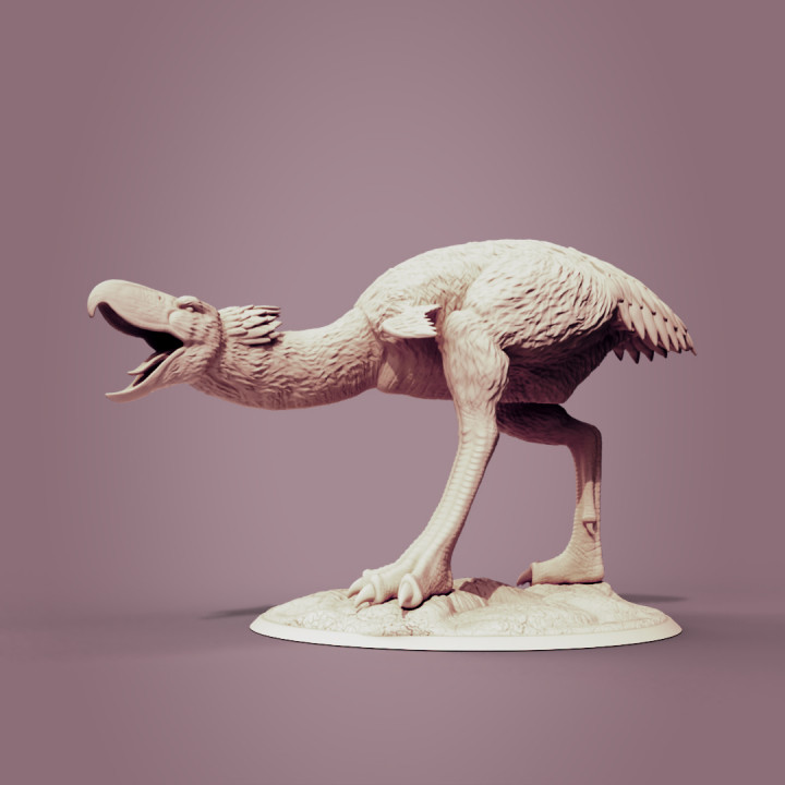 3D Printable Kelenken 3 poses by clynche art