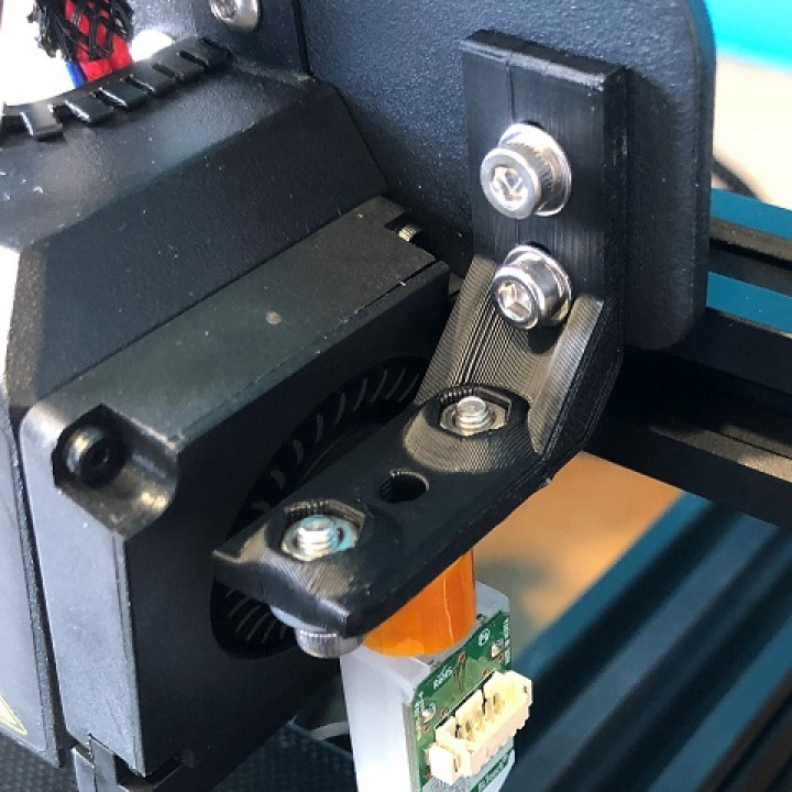3D Printable Ender 3 Max BLTouch Bracket by Alan Jones
