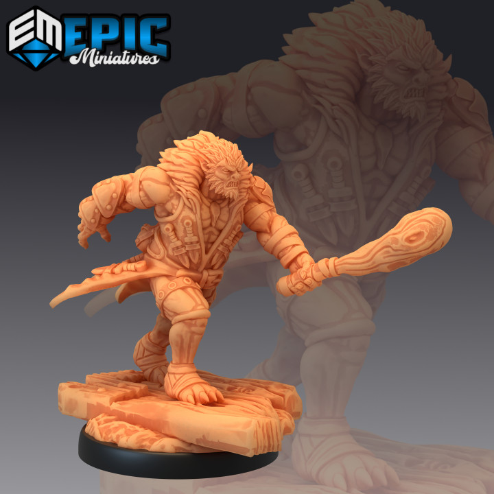 3D Printable Batbear Set / Bat Bug Bear Hybrid / Hairy Goblin / Cave ...