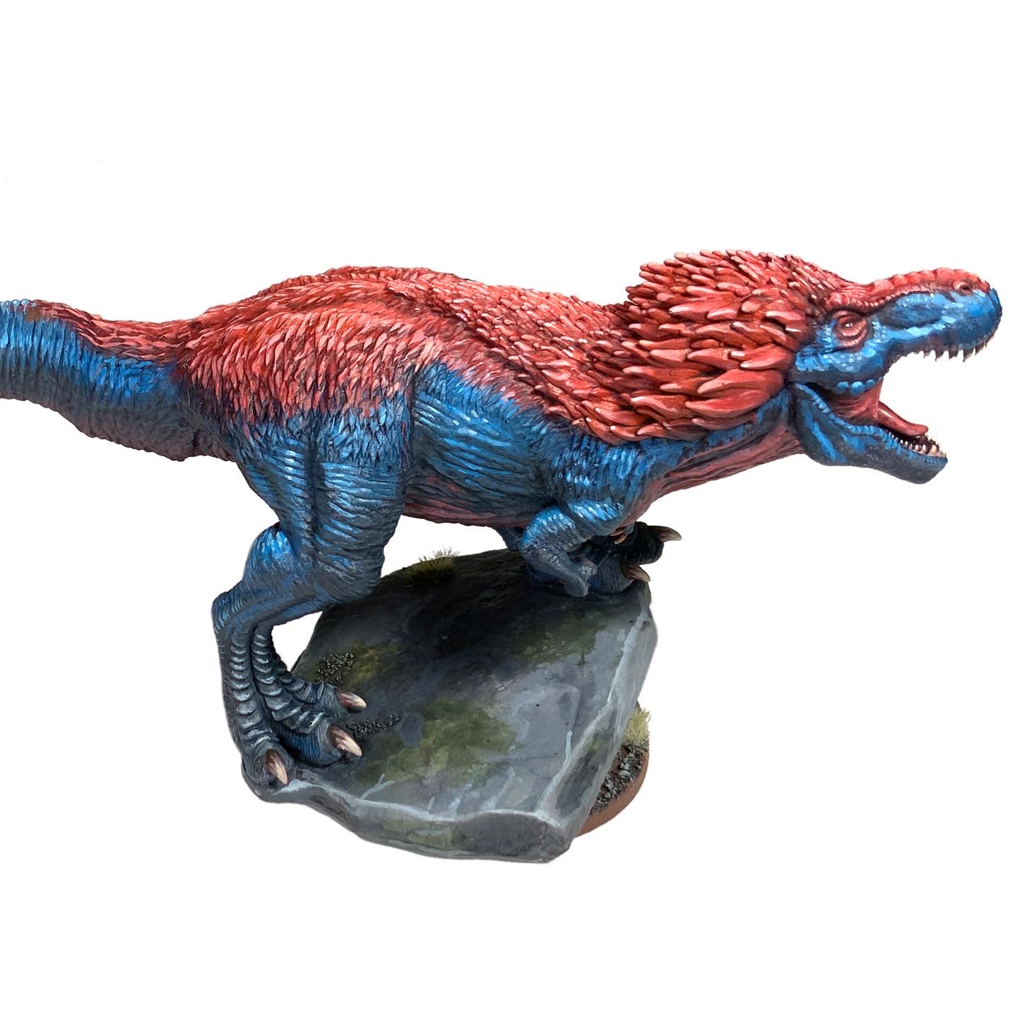3D Printable Feathered Trex by clynche art