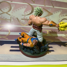 3D Printable Dragon Ball Broly and Monkey King by wen Studio