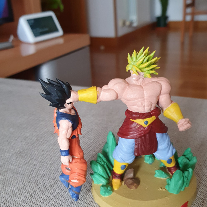 3D Print of Dragon Ball Broly and Monkey King by acegamingtv