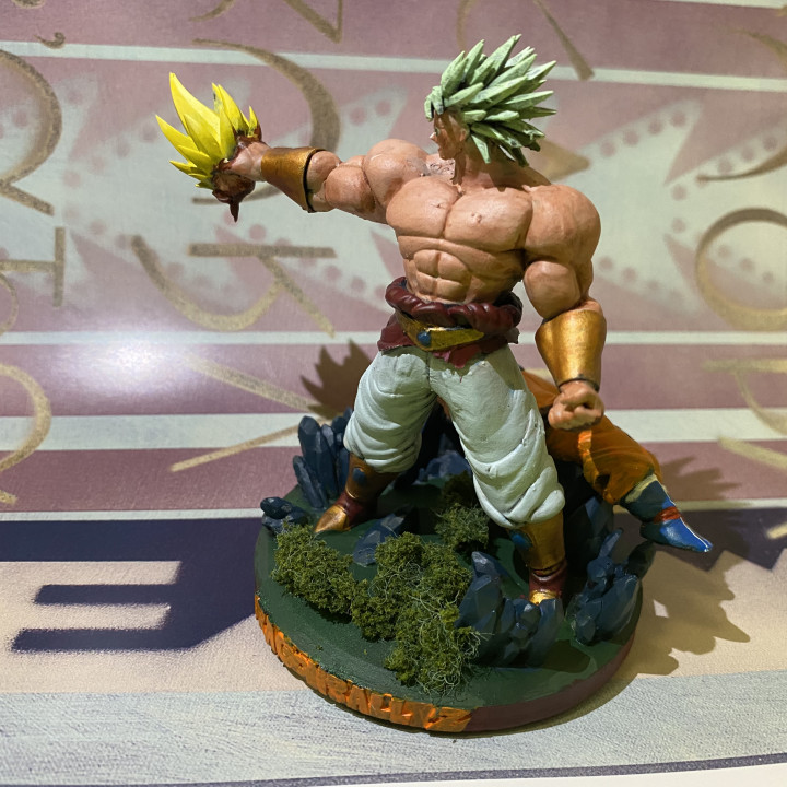 3D Print of Dragon Ball Broly and Monkey King by rileybug12
