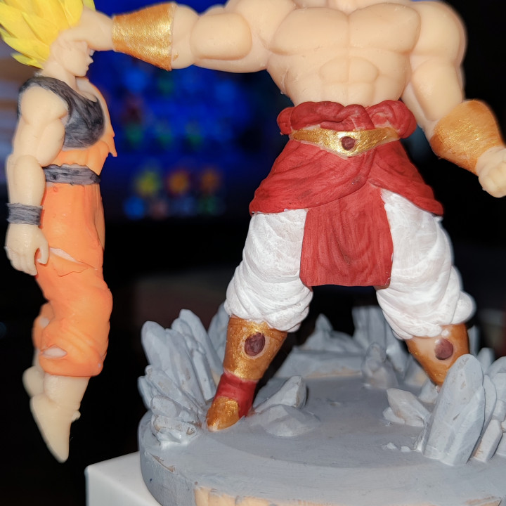 3D Print of Dragon Ball Broly and Monkey King by christiang2