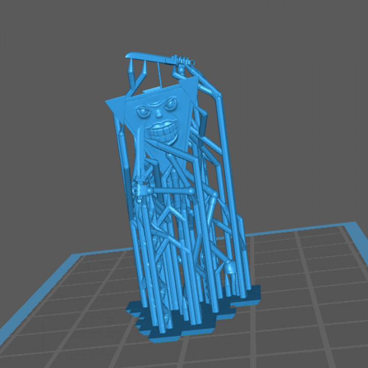 3D Printable Modron - Tridrone - Geometric Warrior by nonPareil Institute