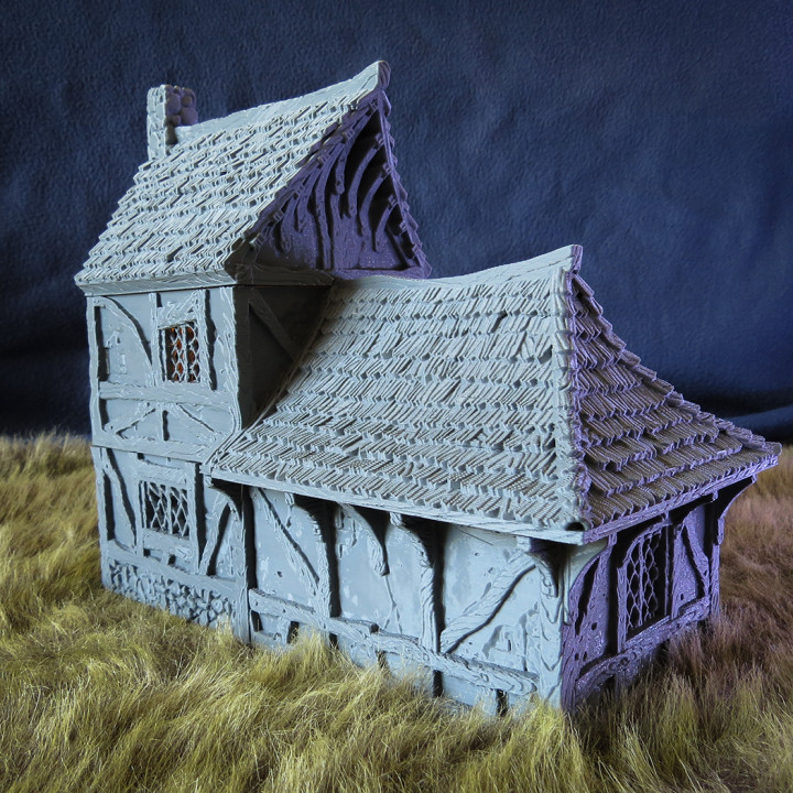 3D Printable Small House by Black Scrolls Games