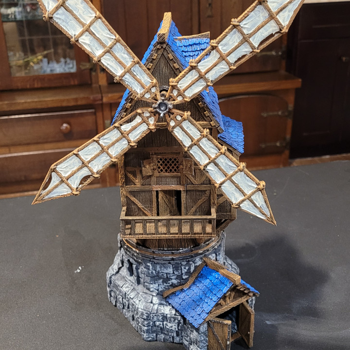 3D Printable Windmill by Black Scrolls Games