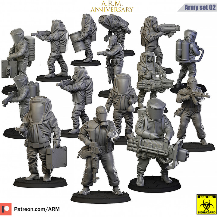 3D Printable Biohazard by Sergeant Hammer