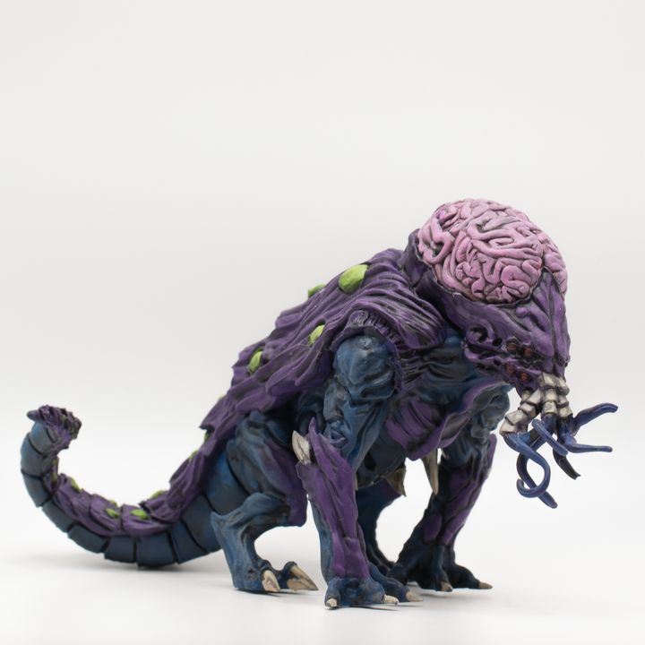 3D Print of Psycho-rex - Alien Hives by kevingreene