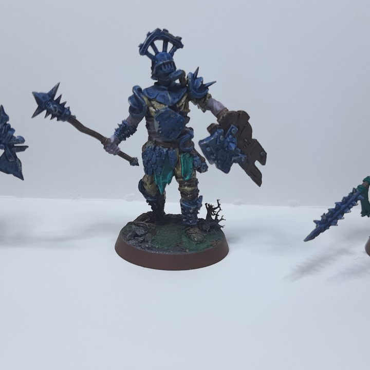 3D Print of Scrap Knights x 3 by hydroglider