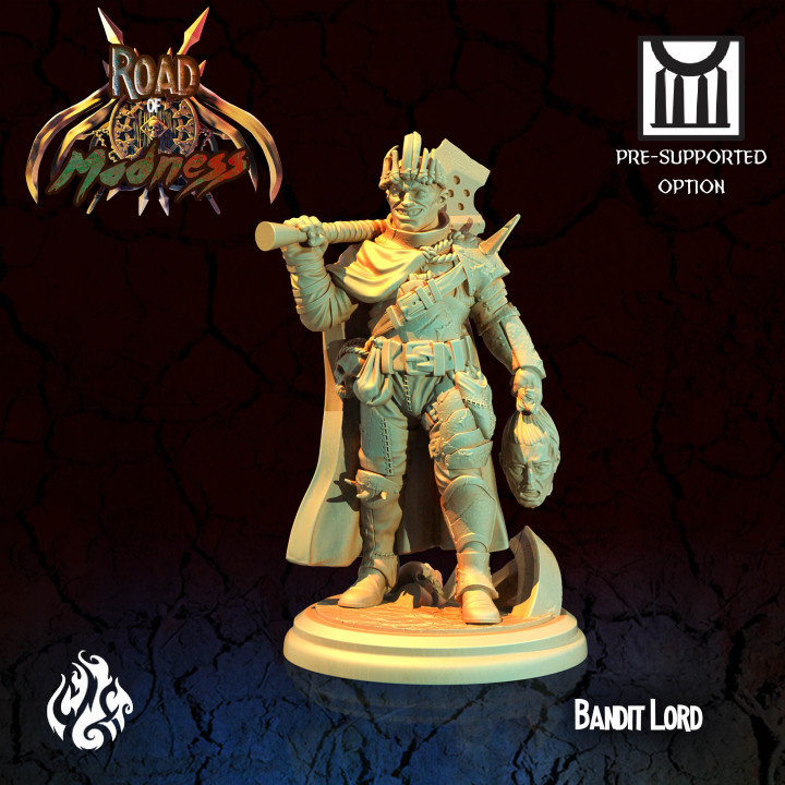 3D Printable Bandit Lord by Crippled God Foundry