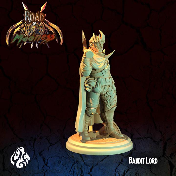 3D Printable Bandit Lord by Crippled God Foundry