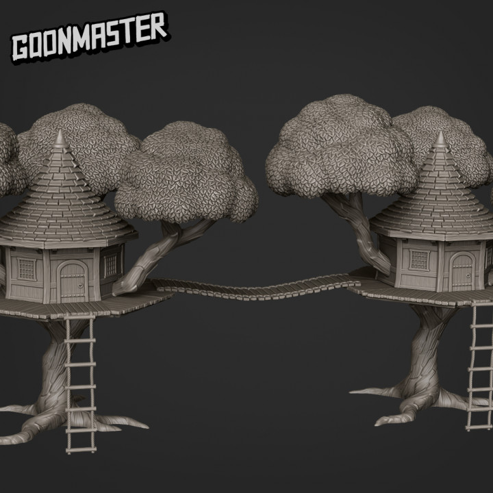 3D Printable Tree House by Goon Master
