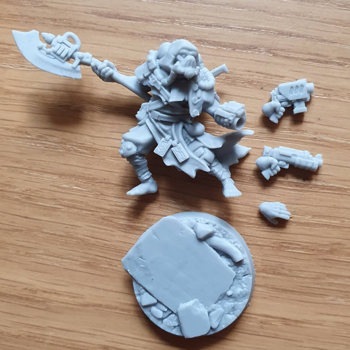 3D Printable The Wasteland Mystic - Post Apocalyptic Monk by Imitation ...