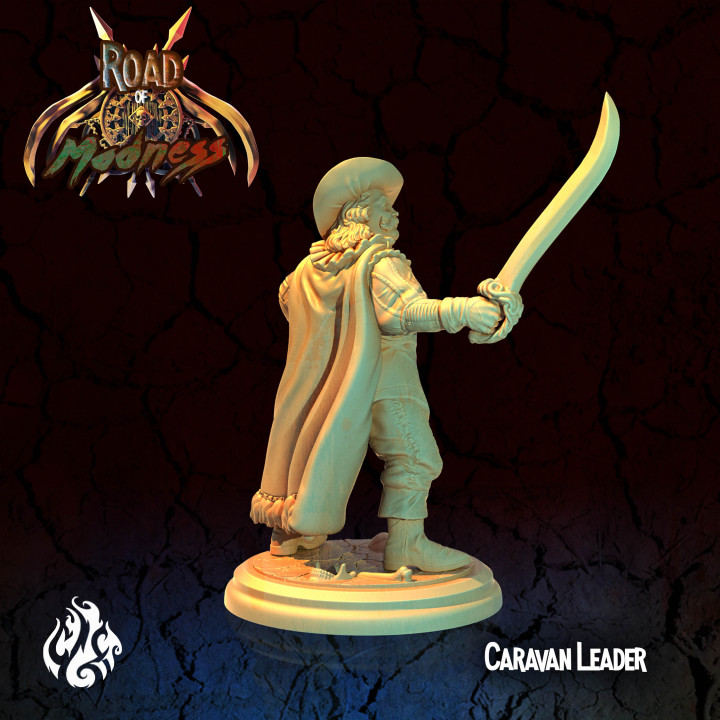 3D Printable Caravan Leader by Crippled God Foundry