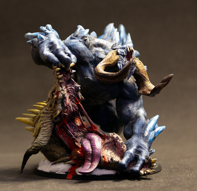 3D Printable Frost Behemoth by Rescale Miniatures