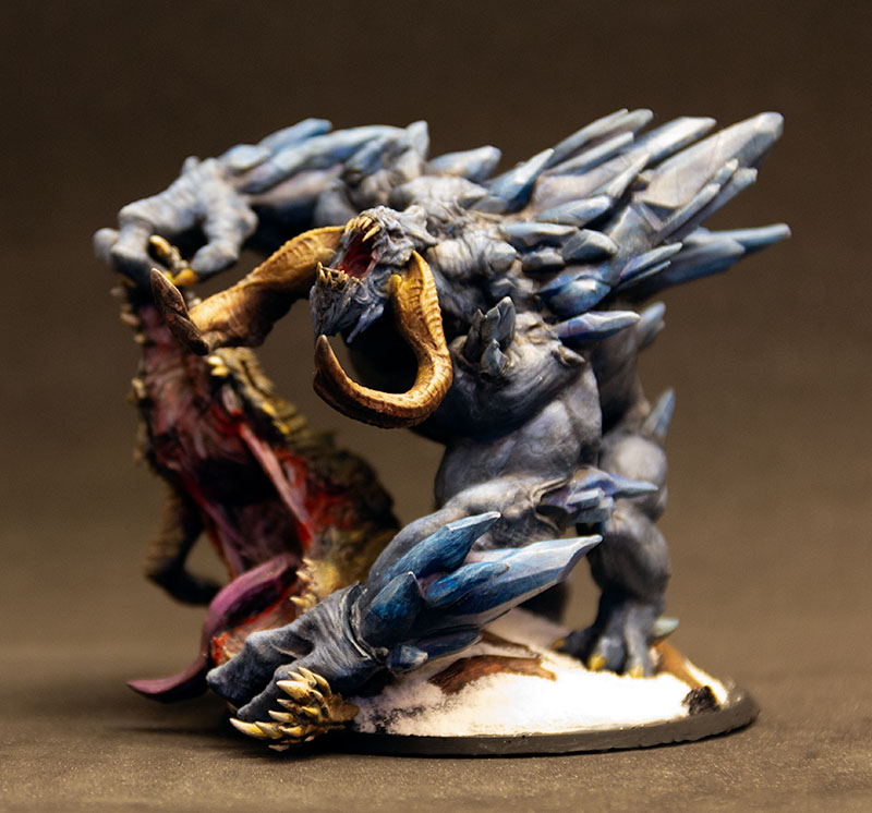 3D Printable Frost Behemoth by Rescale Miniatures