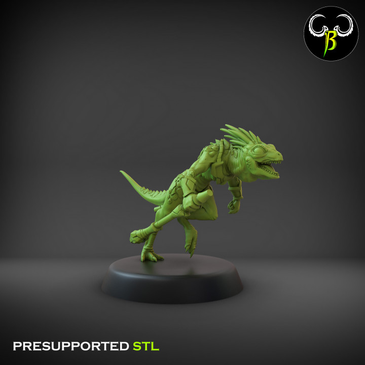 3D Printable NovaRaptor Blowpipe Squad by ClayBeastCreation