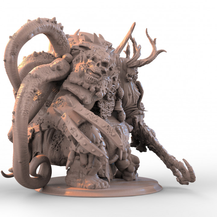 3D Printable Plague Demon by Alexei Konev