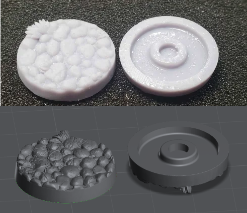 3D Printable Cobbled Stone bases by Duncan Shadow