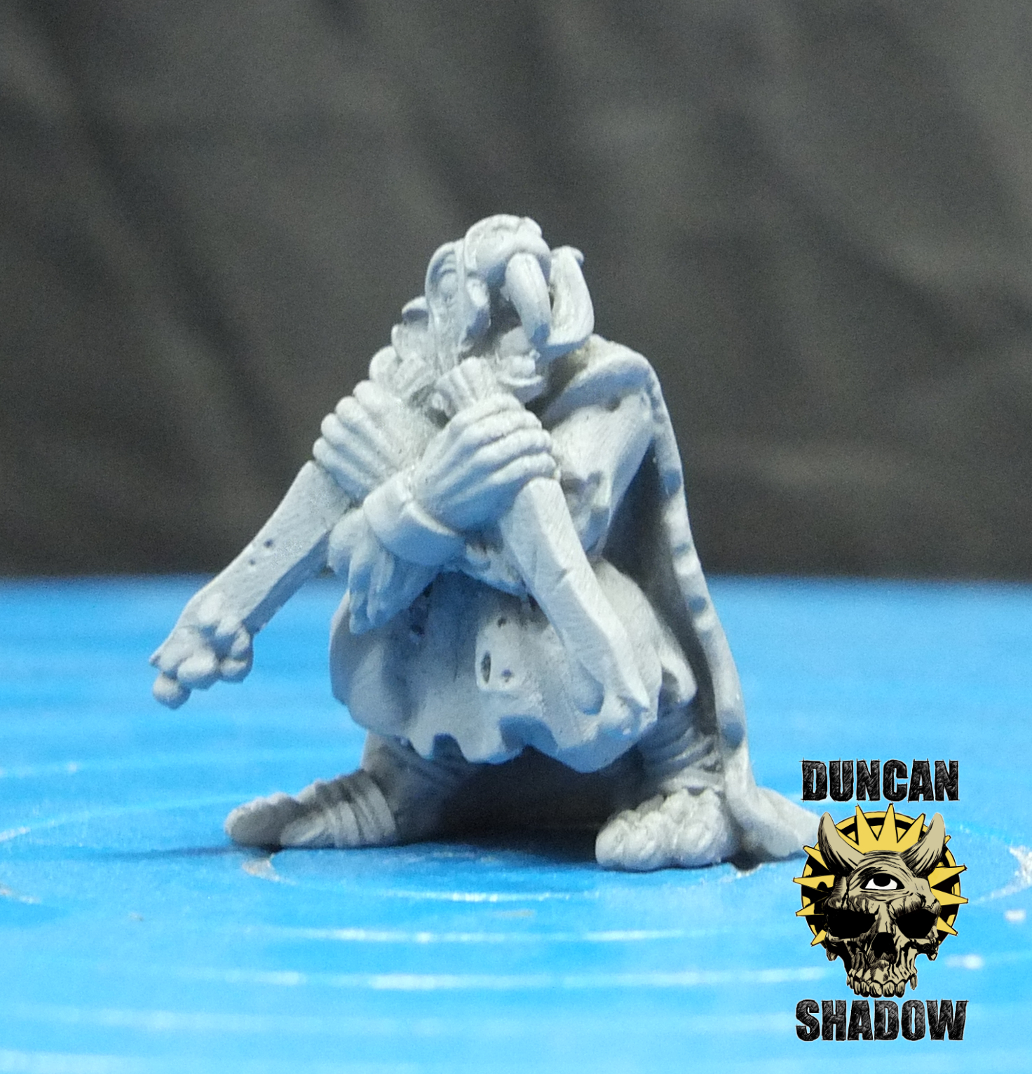 3D Printable Rat Folk Gutter Runners (pre supported) by Duncan Shadow