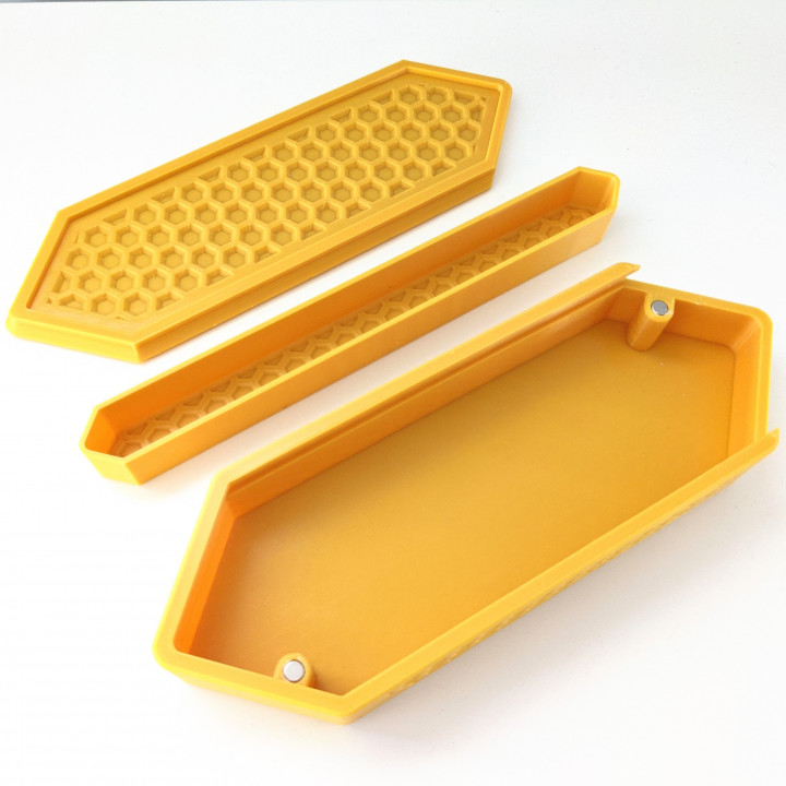 3D Printable Diagonal Slider Box by Clockspring