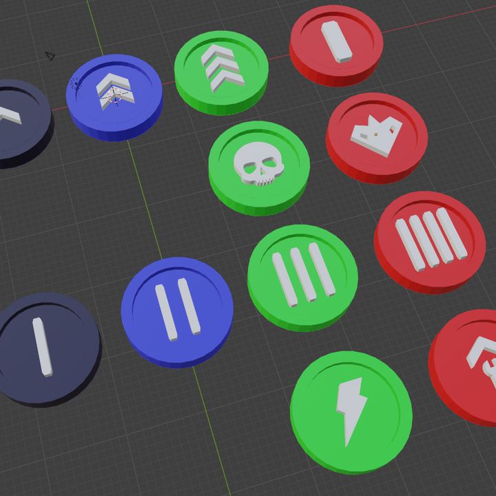 3D Printable SCI-FI Ships Token Pack - CQB Tokens - Presupported by ...