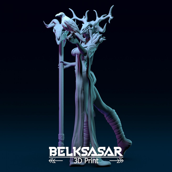 3D Printable Female Wendigo Pose 3 by Belksasar