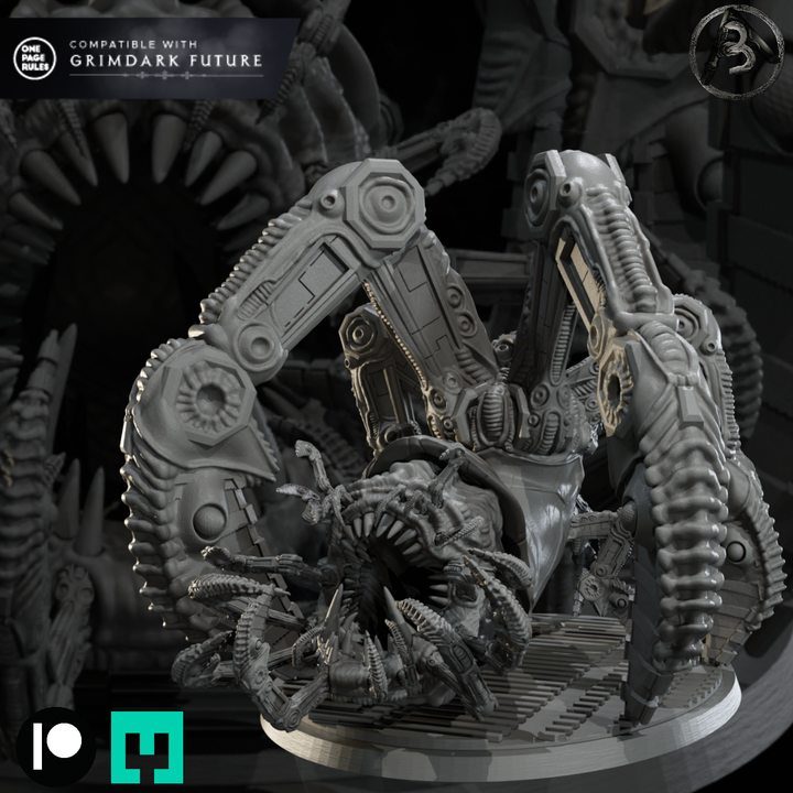 3D Printable Bundle Mechanical Hive First Wave by bLUARt