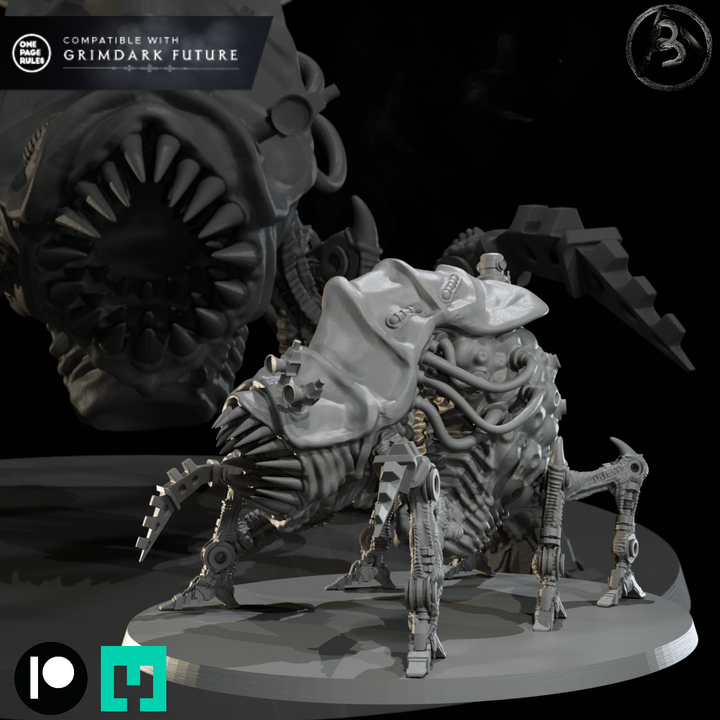3D Printable Bundle Mechanical Hive First Wave by bLUARt