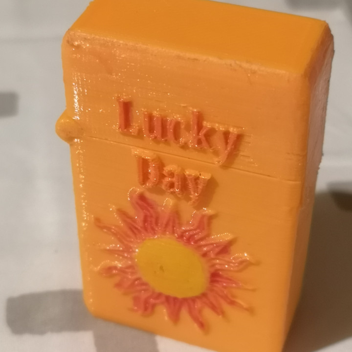 3D Printable LIGHTER COVER by fawzi behbehani