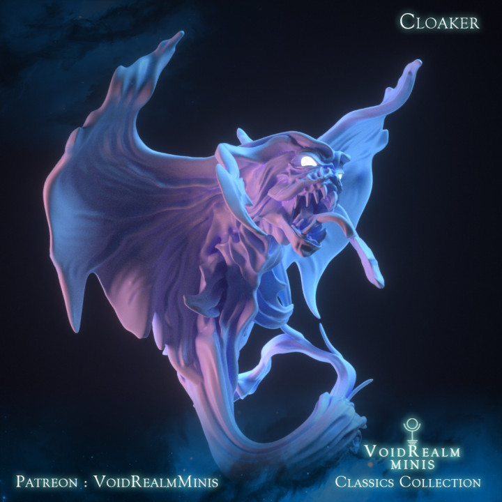 3D Printable Cloaker by VoidRealm Minis