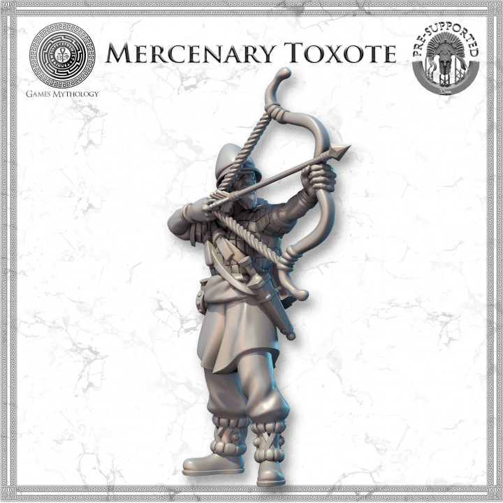 3D Printable Prince Cyrus the Younger of Persia by Games Mythology