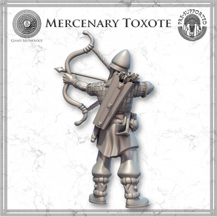 3D Printable Prince Cyrus the Younger of Persia by Games Mythology