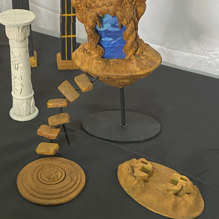 3D Printable Time Portal - Gate by MiniaturesCraze