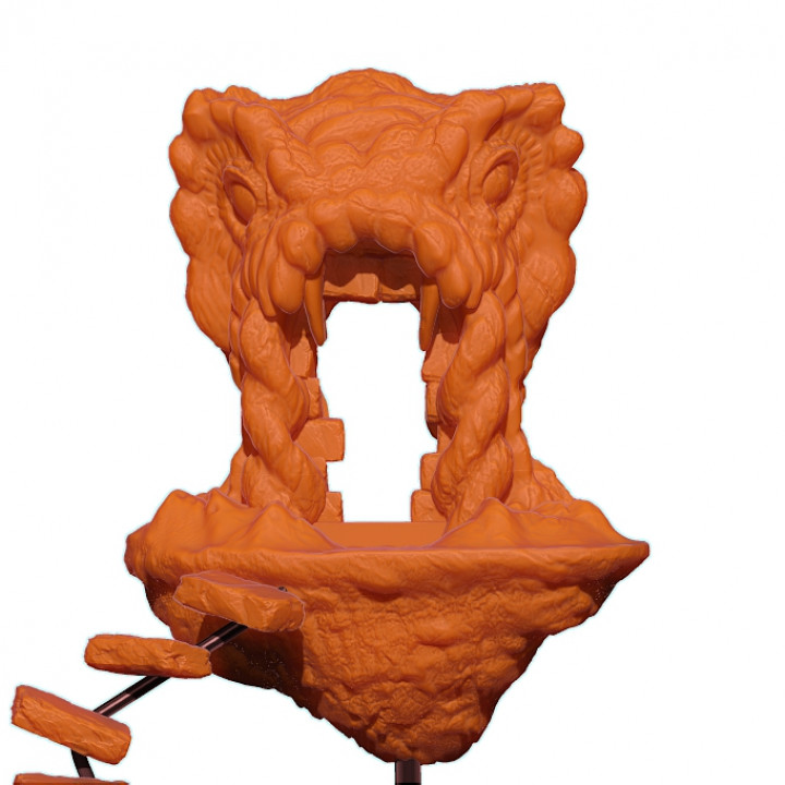 3D Printable Time Portal - Gate by MiniaturesCraze