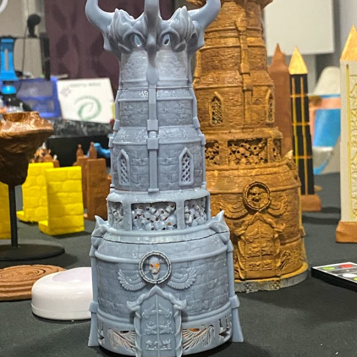 3D Printable Tower - Egypt by MiniaturesCraze