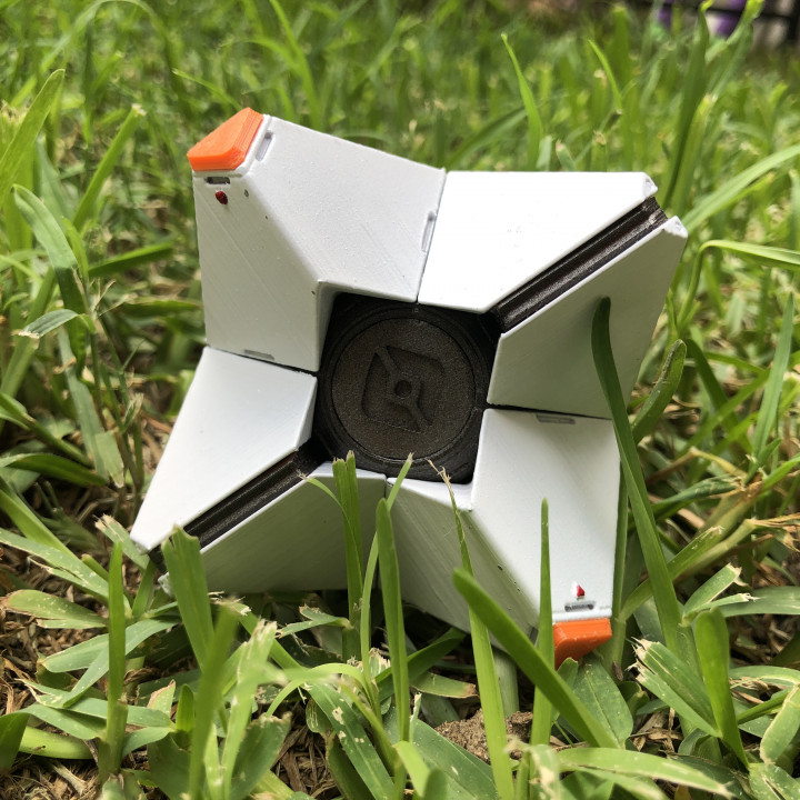 3D Printable Full detailed Destiny Ghost model, led illuminated by ...