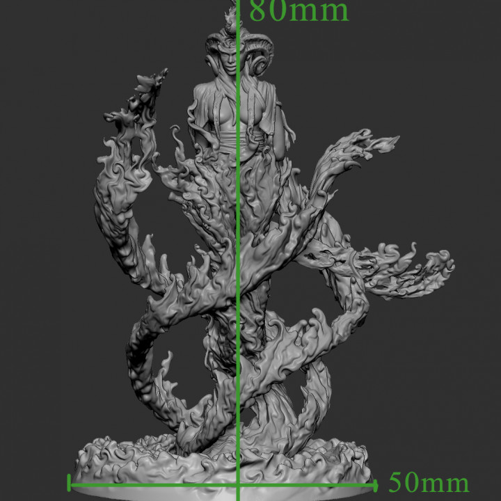 3D Printable Fire Genie by Mini Monster Mayhem