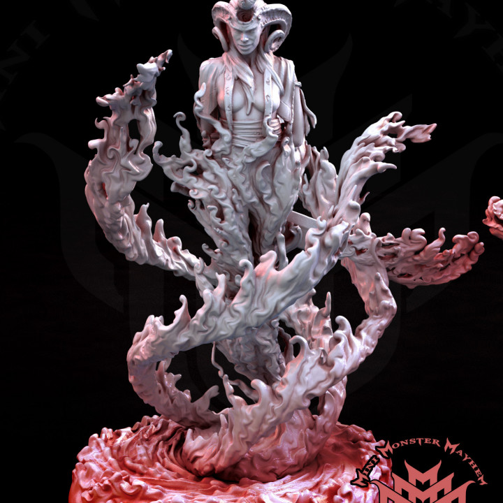 3D Printable Fire Genie by Mini Monster Mayhem