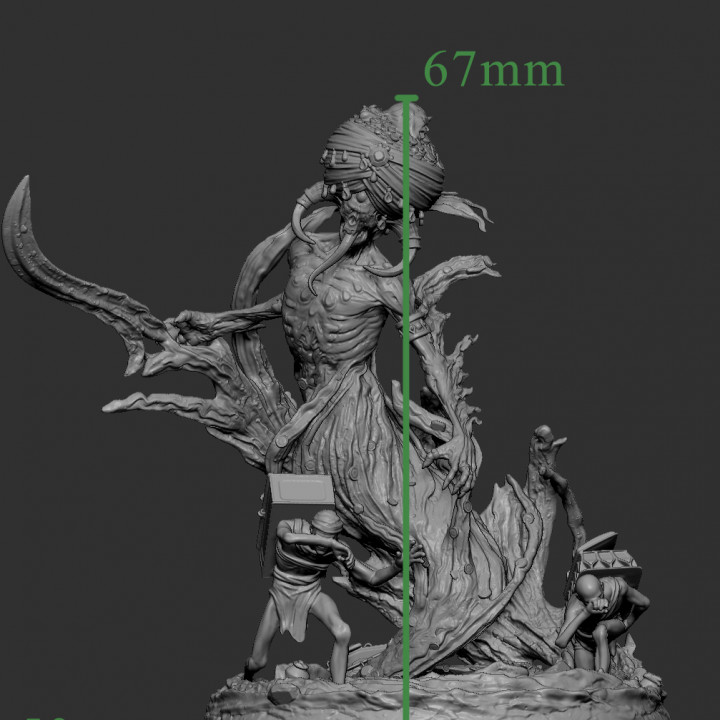 3D Printable Earth Genie by Mini Monster Mayhem