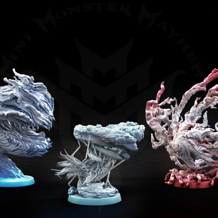 3D Printable Living Lightning Spell by Mini Monster Mayhem