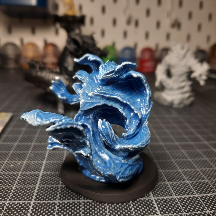 3D Print of Lesser Water Elemental by baconpan
